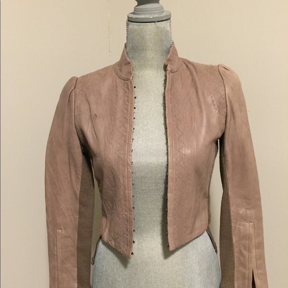 Ya-Ya Leather Jacket - Gem